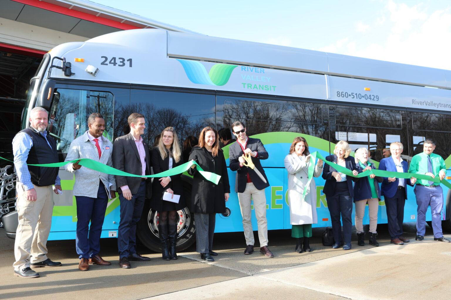 RVT Unveils Battery Electric Buses - River Valley Transit
